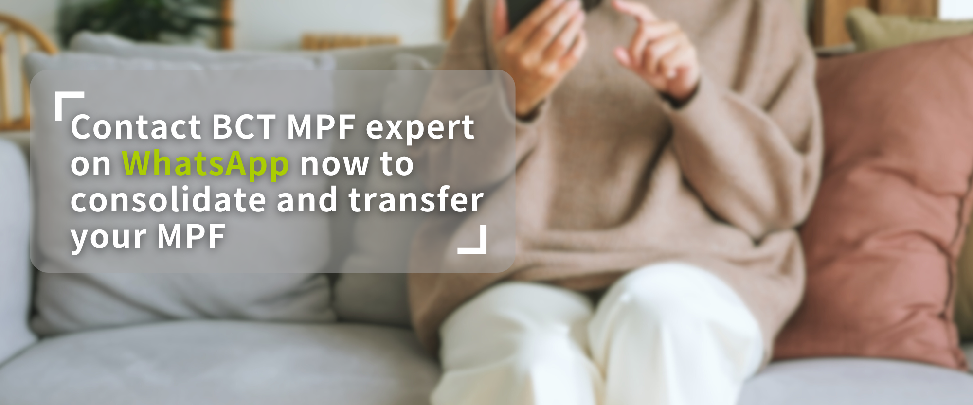 BCT MPF | MPF Contribution | Account Consolidation | Retirement Planning | BCTHK